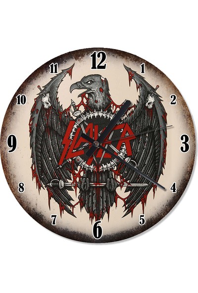 Tablomega Slayer Tasarım Duvar Saati