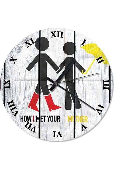 Tablomega How I Met Your Mother Duvar Saati