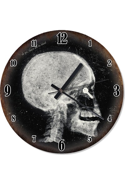 Tablomega Testere Filmi Desenli Duvar Saati