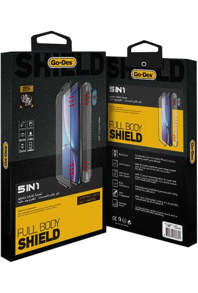 Zore Apple iPhone 6 Kılıf Ekran ve Kamera Koruyucu Go Des 5 In 1 Full Body Set