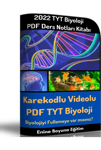 2022 Tyt Biyoloji Modüler Pdf Ders Notları Kitabı