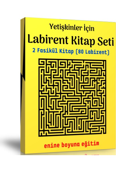 Yetişkinler Için Labirent Kitap Seti (2 Fasikül Kitap) Yetişkinler Için Labirent Kitap Seti (2 Fasikül Kitap)