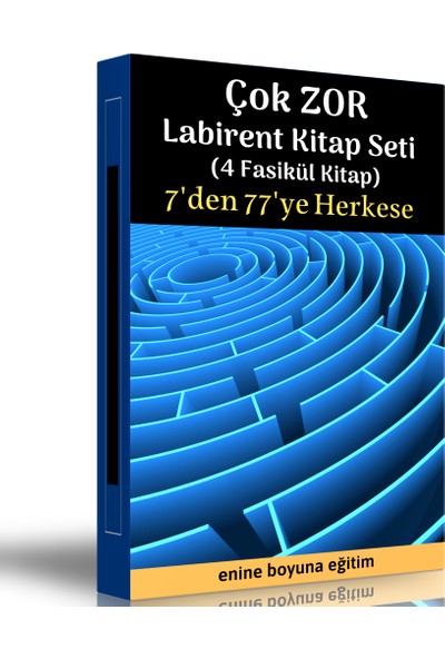 Çok Zor Labirent Kitap Seti (4 Fasikül Kitap) Çok Zor Labirent Kitap Seti (4 Fasikül Kitap)