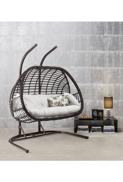 Capri Swing Oylat Salıncak (Kahve)