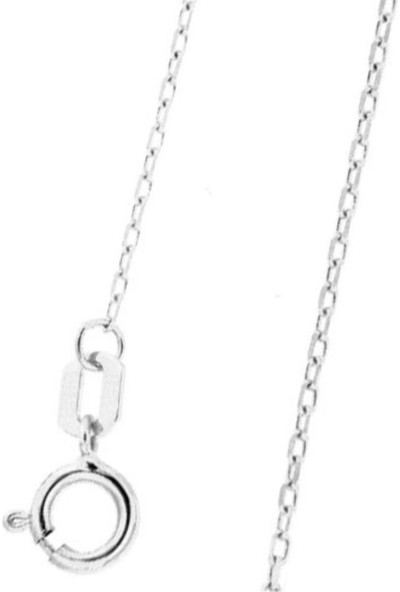 Bilezikci 45 Cm. Beyaz Altın Zincir