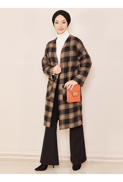 Tofisa Ekose Desenli Kap - Haki - Tofisa