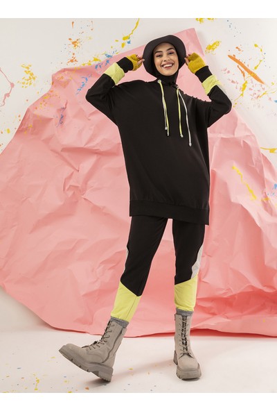 Soul Tunik&pantolon Ikili Takım - Siyah - Soul