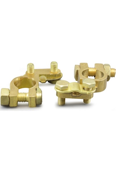 Allestock Kaliteli Akü Kutup Başı - Pirinç Malzeme (+) Kutup