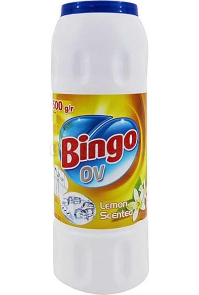 ALVİNA Bingo Ovalama Tozu 500 gr Limon x 10'lu