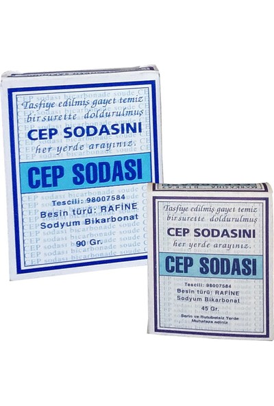 Çiçek Cep Içme Sodası 50 gr x 20'li Çiçek Cep Içme Sodası 50 gr x 20'li