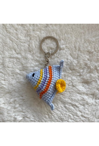 Homemood Hobi - Butik Amigurumi Anahtarlık - Balık