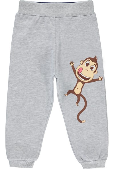 Kukuli Civil Boys Erkek Çocuk Eşofman Altı 2-5 Yaş Grimelanj