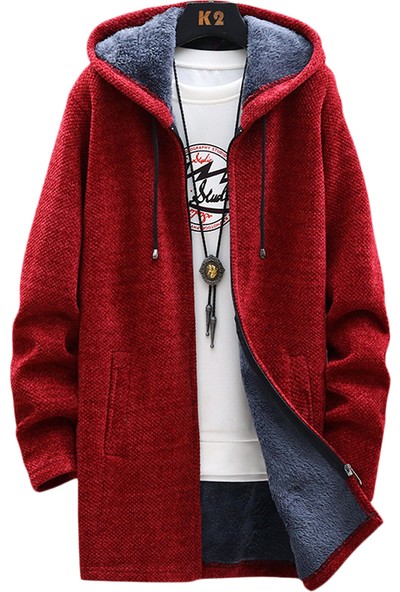 Vandor Girls Vandorgirls Erkek Polar Hoodie Zip Up Ceket (Yurt Dışından)