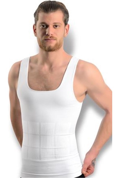 Sistina 740B Dikişsiz Vücut Toparlayıcı Korse Beyaz Renk 2xl Bede