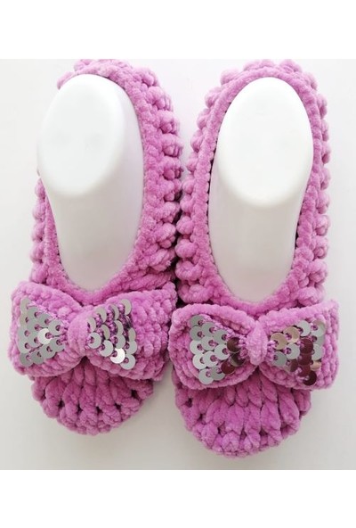 Brn Tasarım El Emeği ile Örülmüş Panduf