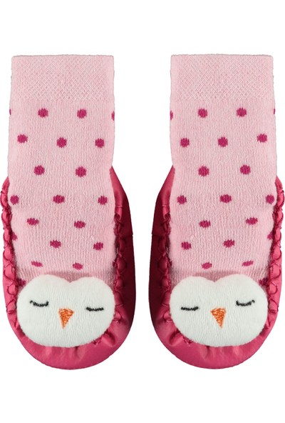 Civil Baby Kız Bebek Çarık Çorap 16-20 Numara Fuşya