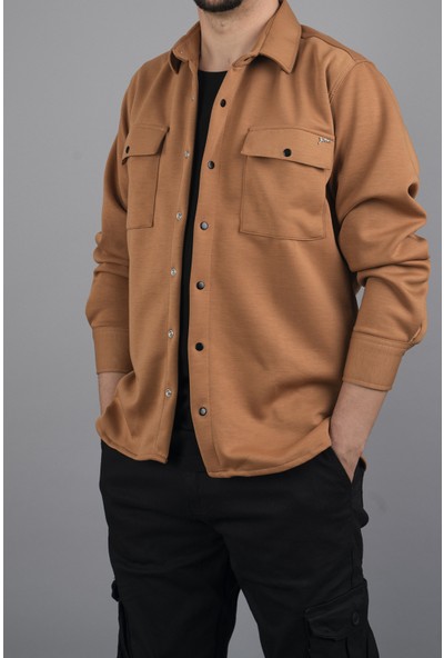 Bombe Erkek Slim Fit Scuba Gömlek