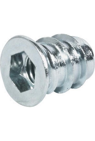 Hafele Havşa Başlı Çelik Dübel M6X24MM (100 Adet), Galvaniz Hafele Havşa Başlı Çelik Dübel M6X24MM (100 Adet), Galvaniz