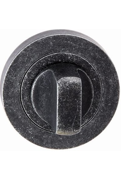 Hafele Yuvarlak Wc Kapı Kolu Rozeti, Antik Gümüş Renk Hafele Yuvarlak Wc Kapı Kolu Rozeti, Antik Gümüş Renk