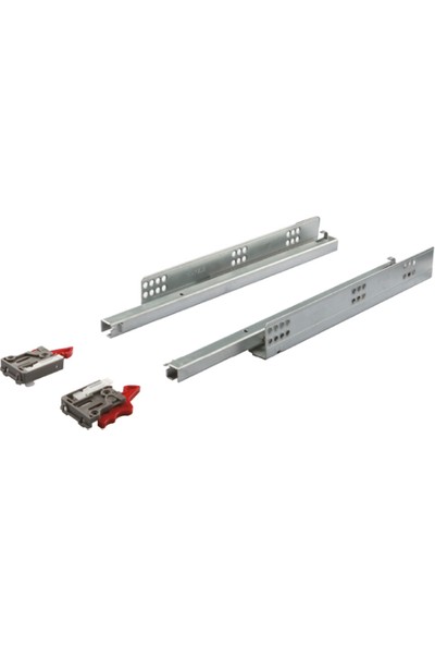 Hafele Matrix Um A25, Tek Açılım Bas-Aç Gizli Ray 550MM Hafele Matrix Um A25, Tek Açılım Bas-Aç Gizli Ray 550MM