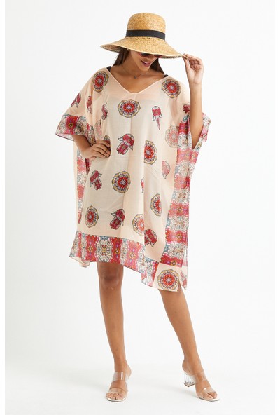 Daisy Accessory Pamuklu Plaj Elbisesi Daisy Accessory Pamuklu Plaj Elbisesi