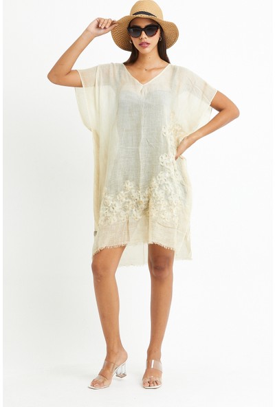 Daisy Accessory Pamuklu Plaj Elbisesi Daisy Accessory Pamuklu Plaj Elbisesi