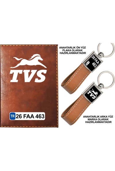 Promosyon Denizi Plakanıza Özel Tvs Logolu Taba Ruhsat Kabı ve Anahtarlık Promosyon Denizi Plakanıza Özel Tvs Logolu Taba Ruhsat Kabı ve Anahtarlık