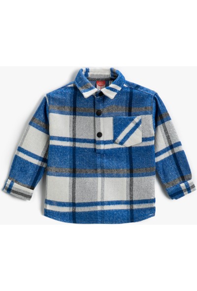 Koton Kareli Uzun Kollu Gömlek