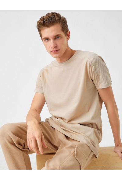 Koton Reglan Kol Basic Tişört