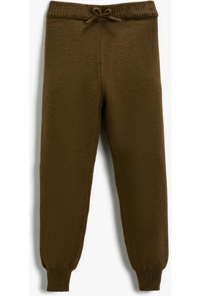 Koton Kız Çocuk Fiyonklu Triko Uzun Tayt