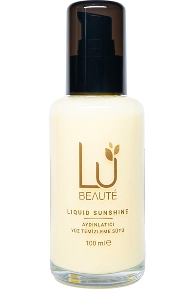 Lu Beaute Lıquıd Sunshıne Aydınlatıcı Yüz Temizleme Sütü