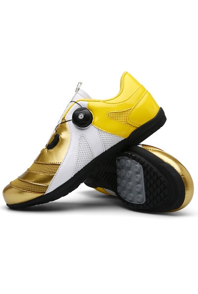 Kın Beyaz - Sarı Bisiklet Ayakkabısı (Yurt Dışından)