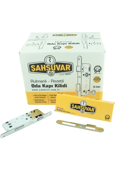 Şahsuvar 40 MM Oval Ayna Banyo-Wc Kapı Kilidi