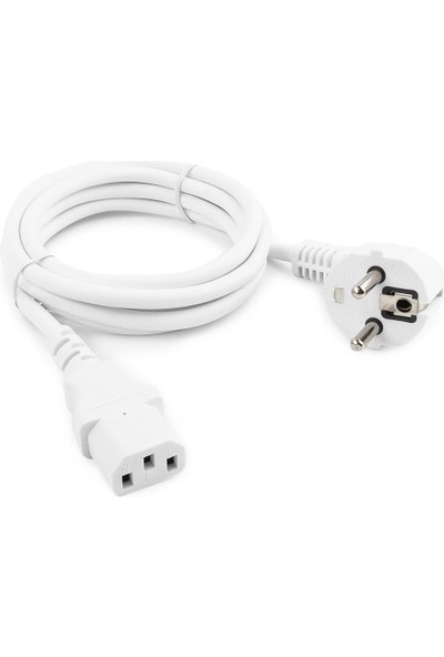 Kema H05VV-F 3g 0.75MM Power Kablosu Beyaz