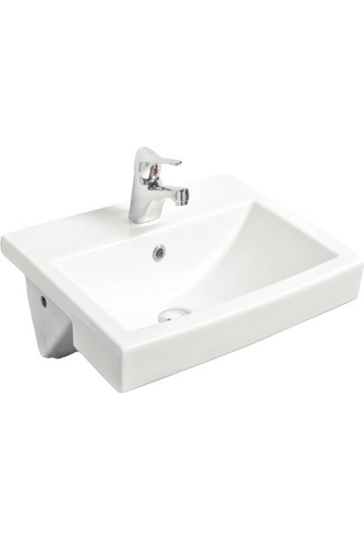 Güral Vit Yarım Tezgah Üstü Lavabo 43X55 Güral Vit Yarım Tezgah Üstü Lavabo 43X55
