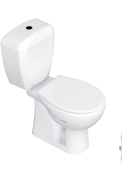 Turavit Polo Alttan Çıkışlı Klozet Takımı (Tam Set)