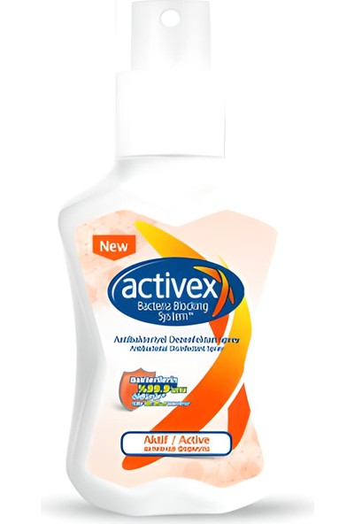 Activex Antibakteriyel Dezenfektan Sprey 100 ml