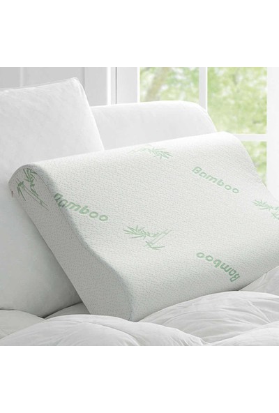 Heyner Bamboo Visco Ortopedik Yastık Boyun Destekli 40 x 60 x 11 cm Heyner Bamboo Visco Ortopedik Yastık Boyun Destekli 40 x 60 x 11 cm