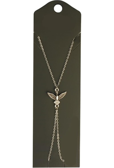 Afillix Concept Kuş Detay Şahmeran Zamak Silver Renk