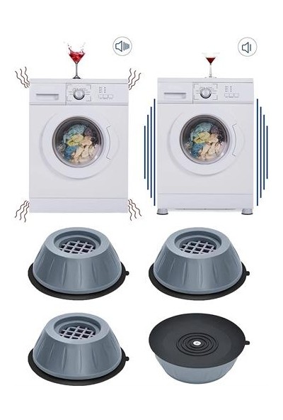 Homecare Major Makine Titreşim ve Sallantı Önleyici Kauçuk Seti 715742 Homecare Major Makine Titreşim ve Sallantı Önleyici Kauçuk Seti 715742