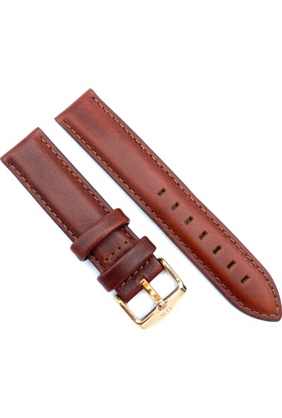 Daniel Wellington DW00200035 38MM Kasa Için 18MM Kahverengi Deri Kordon Daniel Wellington DW00200035 38MM Kasa Için 18MM Kahverengi Deri Kordon