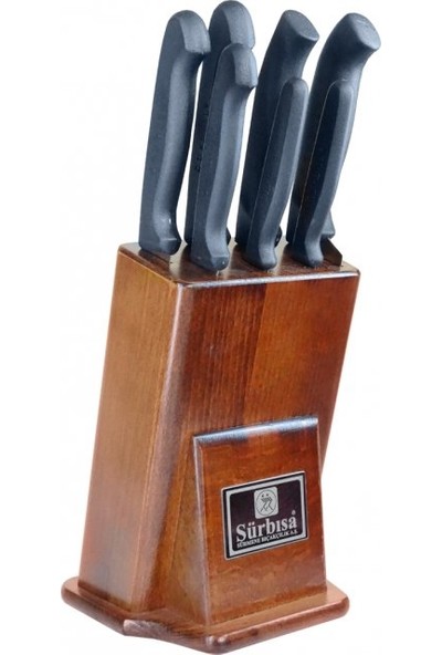 Sürbısa 61510 - Sürmene Mutfak Bıçakları Seti - 7 Li Set