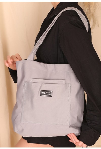 Erbilden Raly Gri Keten Çanta