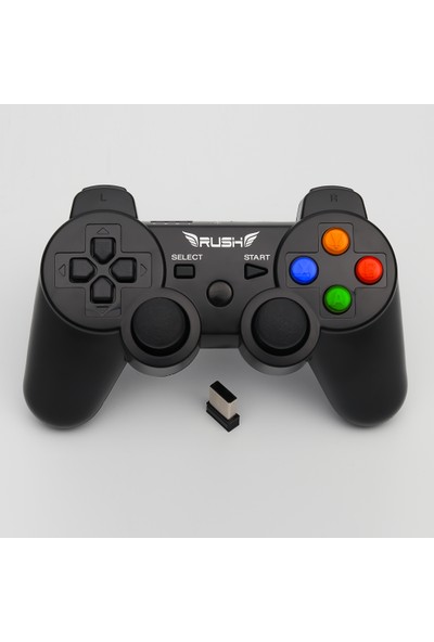 Rush Freeman GW909 Wireless Gamepad Siyah Rush Freeman GW909 Wireless Gamepad Siyah