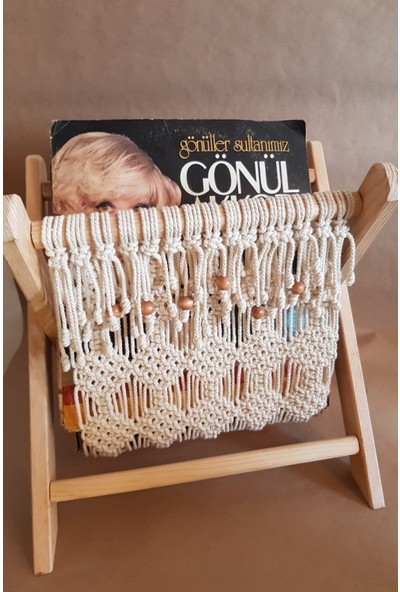 AYSHA MAKROME Makrome Gazeteli̇k / Plaklik / Dergi̇li̇k / Ev Dekorasyon Objesi̇ / Organi̇zer AYSHA MAKROME Makrome Gazeteli̇k / Plaklik / Dergi̇li̇k / Ev Dekorasyon Objesi̇ / Organi̇zer