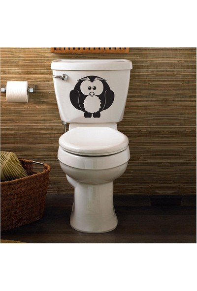 TSC Wc Klozet Için Baykuş Sticker Yapıştırma Model1 TSC Wc Klozet Için Baykuş Sticker Yapıştırma Model1