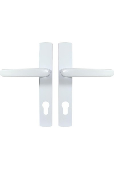 Adilon Pimapen Pvc Plastik Kapı Kolu Demirli Yale Beyaz Adilon Pimapen Pvc Plastik Kapı Kolu Demirli Yale Beyaz