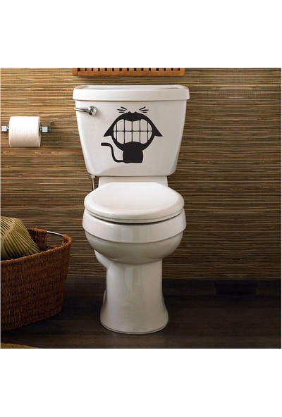 TSC Wc Klozet Için Kedi Sticker Yapıştırma Model1 TSC Wc Klozet Için Kedi Sticker Yapıştırma Model1