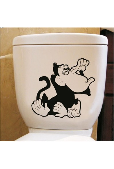 TSC Wc Klozet Için Maymun Koku Sticker Yapıştırma TSC Wc Klozet Için Maymun Koku Sticker Yapıştırma