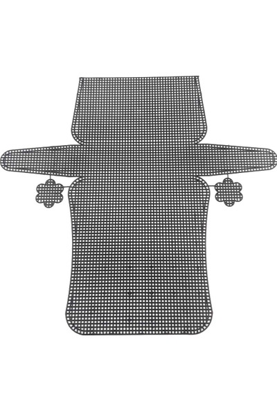 Angel Çanta Aksesuar Plastik Kanvas Siyah Renk 22X44 cm Angel Çanta Aksesuar Plastik Kanvas Siyah Renk 22X44 cm